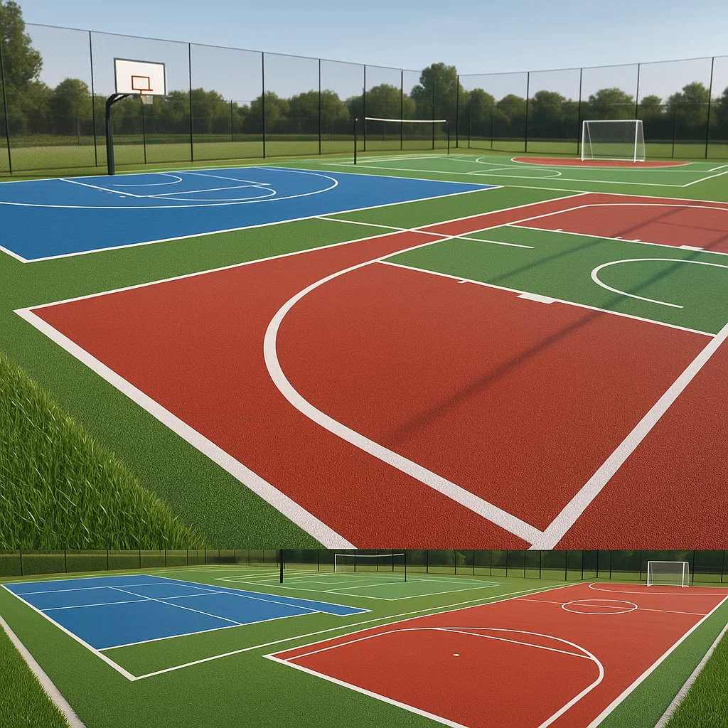 Steps to create multi-purpose playgrounds; key uses and tips